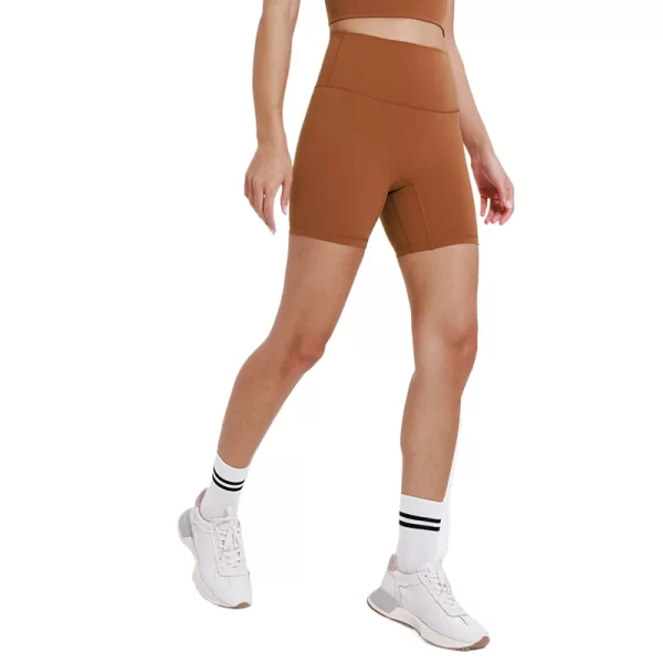 Workout Shorts High Waisted 6′′ Yoga Compression Short Leggings